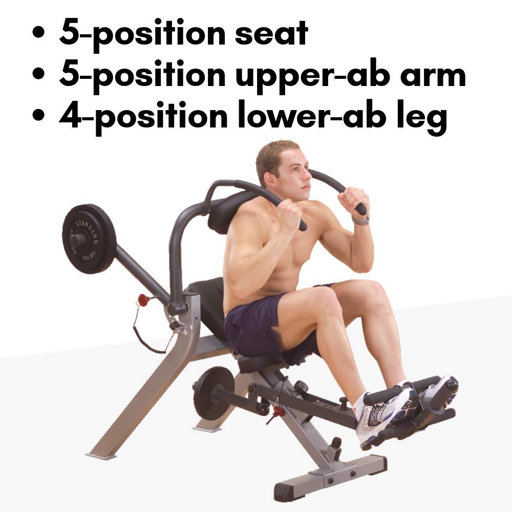Mua Body-Solid Semi-Recumbent Ab Bench (GAB300) trên Amazon Mỹ chính ...