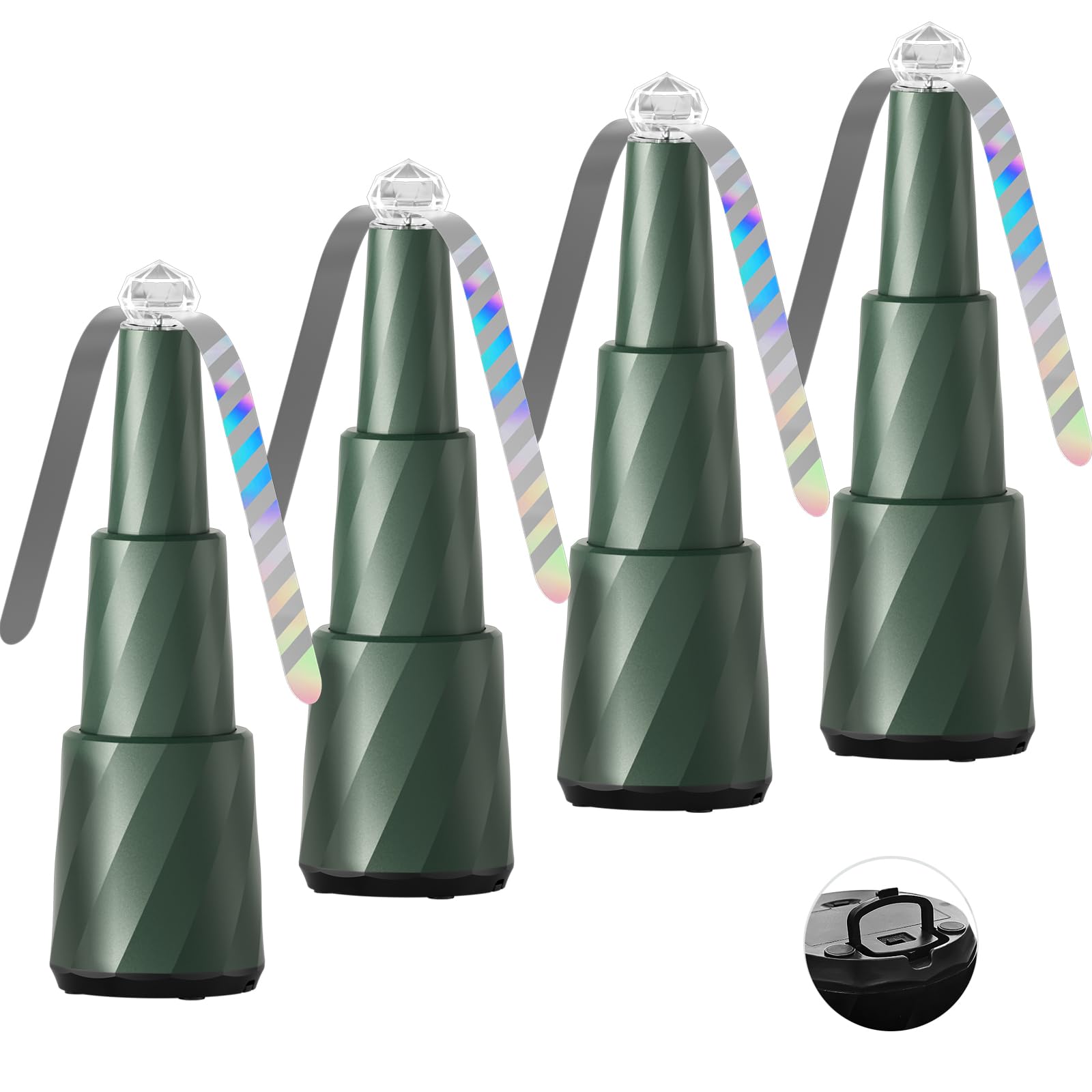 Fans for Tables Food Fan 4 Pack,Portable Fan with Flexible Goose-Neck ...