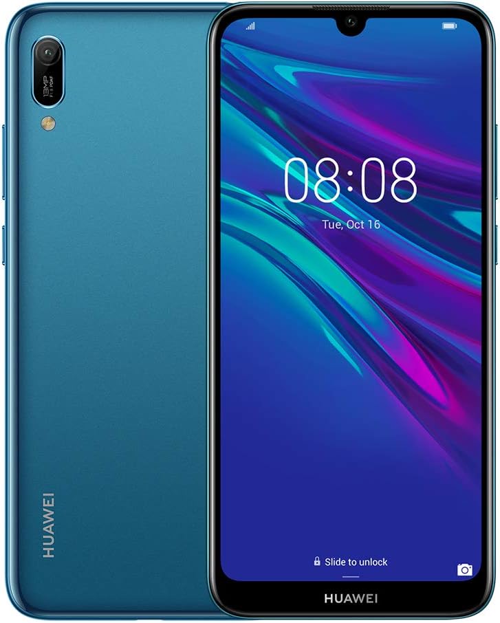 Huawei Y6 (2019) - Smartphone 32GB, 2GB RAM, Dual Sim, Sapphire Blue ...