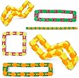 Amazon.com: Snap And Click Fidgets, Set Of 6 Twist And Shape Puzzle Toy ...