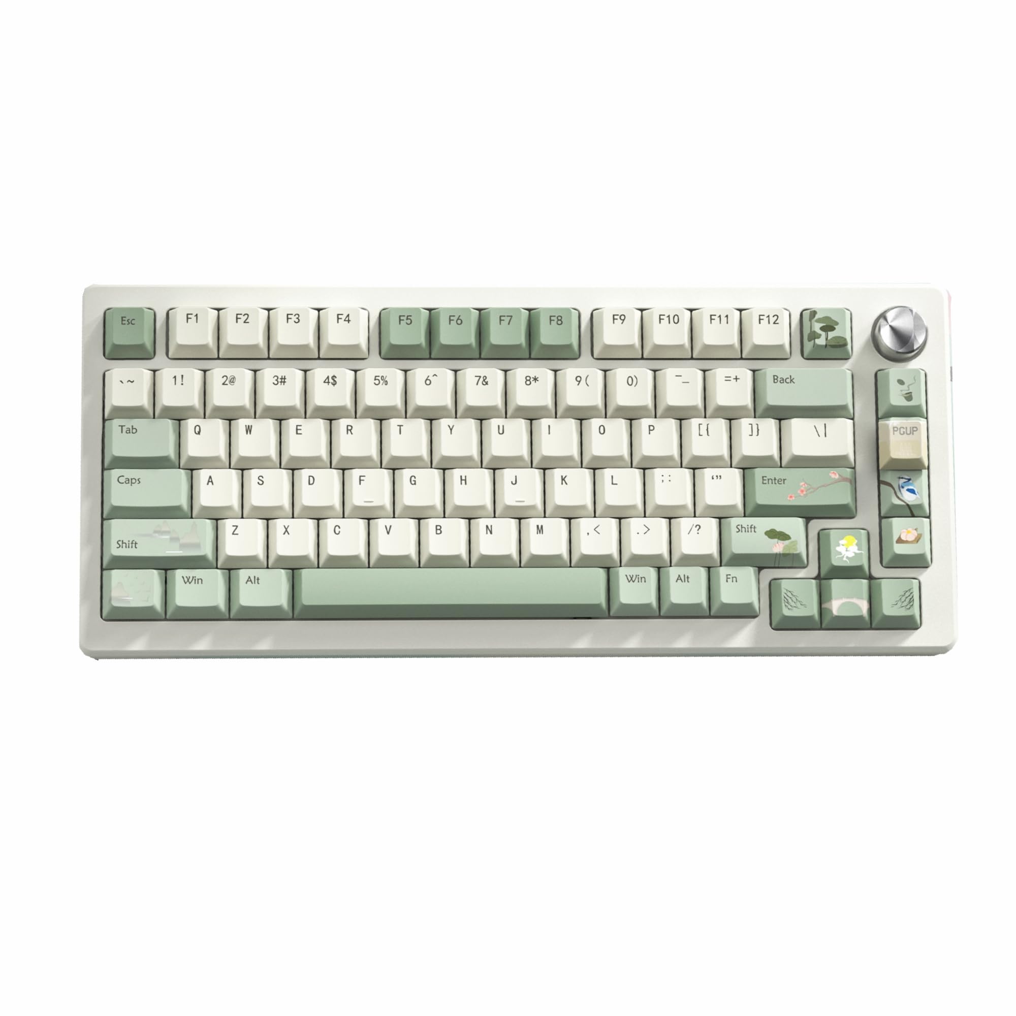 Mua dagaladoo PBT Key caps Matcha Green, Cherry Profile Keycaps 60 75 ...