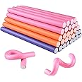 Amazon.com : Royota 30PCS 9.45" Flexible Foam Curling Rods, Twist ...