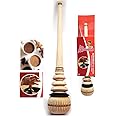 Amazon.com: Wooden Whisk Stirrer Molinillo Mexican Chocolate Cocoa ...