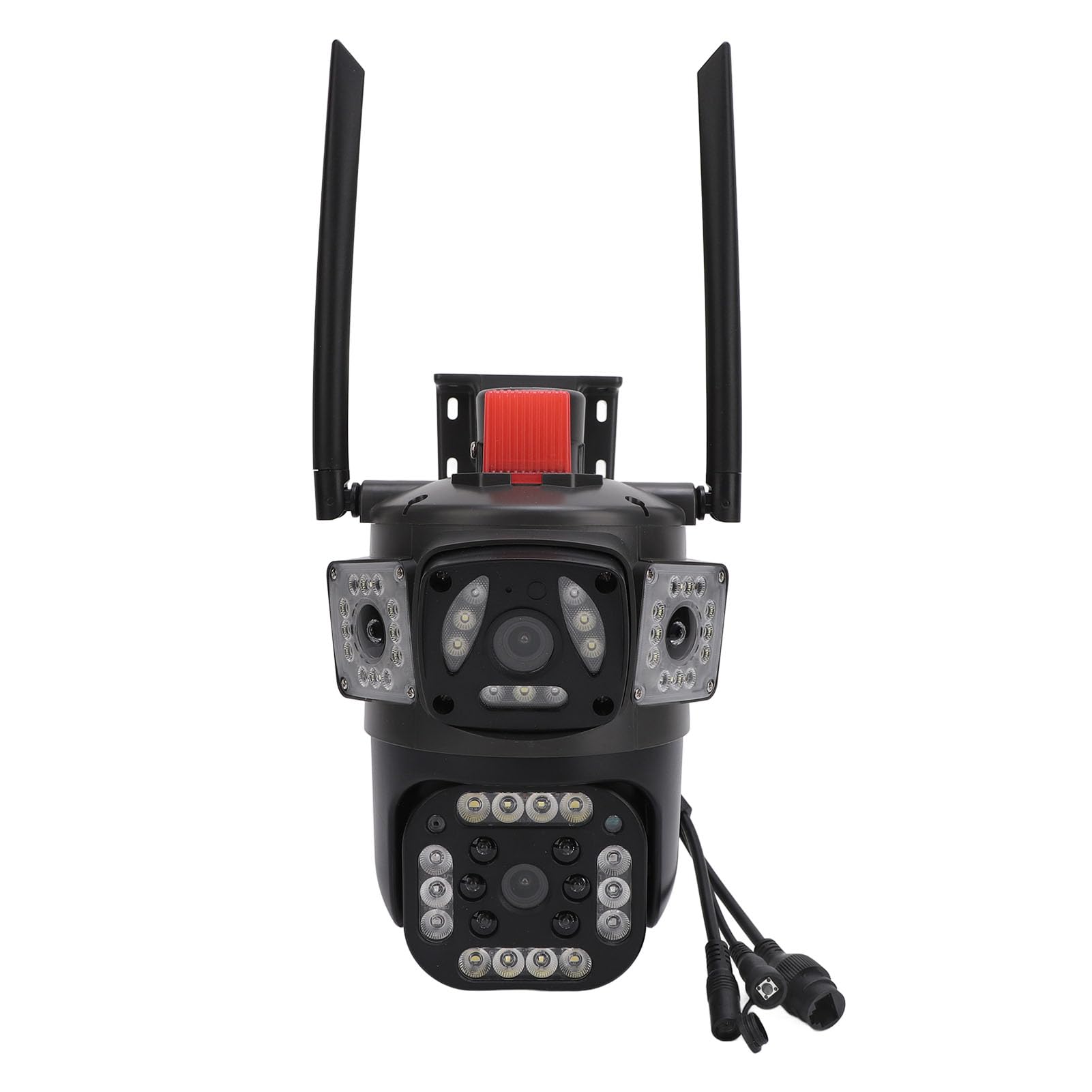 8MP 4K Triple Lens Security Camera with Full Color Night Motion ...