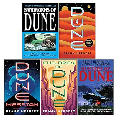 Buy Frank Herbert Dune Series 5 Books Collection Set Children Of Dune ...