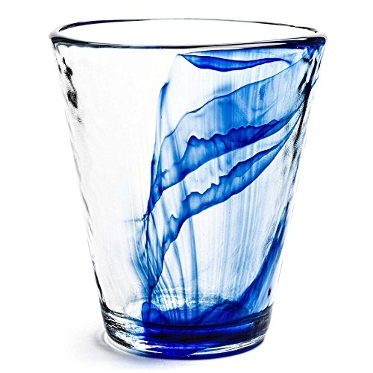 Bormioli Rocco Murano 14.5oz. Cobalt Beverage Drinking glass, Clear ...