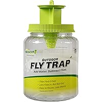 Amazon.com : RESCUE! Outdoor Fly Trap - Reusable : Insect Traps : Patio ...