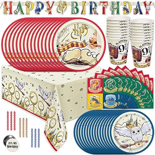 Harry Potter Birthday Decorations Kit | Harry Potter Birthday Party Supplies | With Harry Potter ...