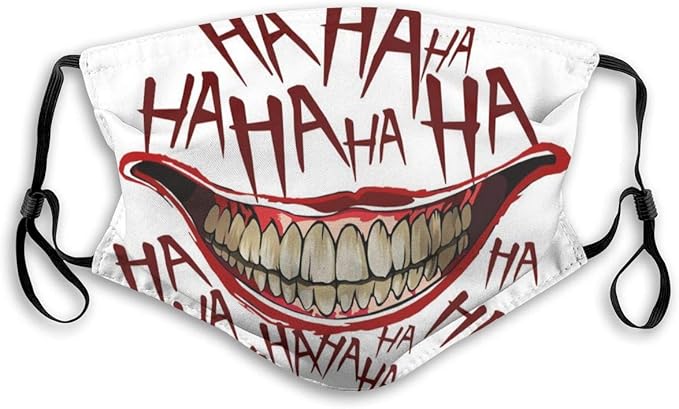 Amazon.com: Joker Smile Mask Face Guard Face Shield Face Masks ...
