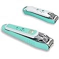 Amazon.com : PAFASON Nail Clipper Set with Nail Catcher & Nail File ...