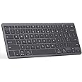 Amazon.com: Emetok Universal Bluetooth Keyboard for iPad, Upgraded BLE ...