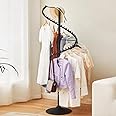 Amazon.com: jvsufuik 71 Inch Spiral Clothing Rack, Retail Metal Garment ...