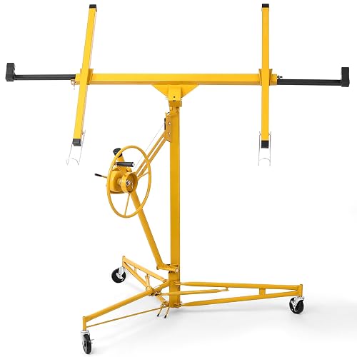 Rovibek Drywall Lift 11 FT Drywall Jack Lift Sheetrock Lift for Ceiling ...