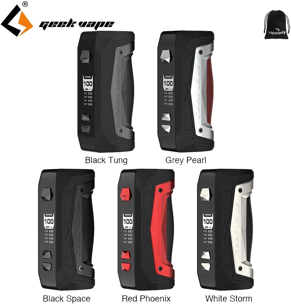 GEEKVAPE Aegis MAX 100W 21700 MOD with Display Screen, Support 18650 TC ...