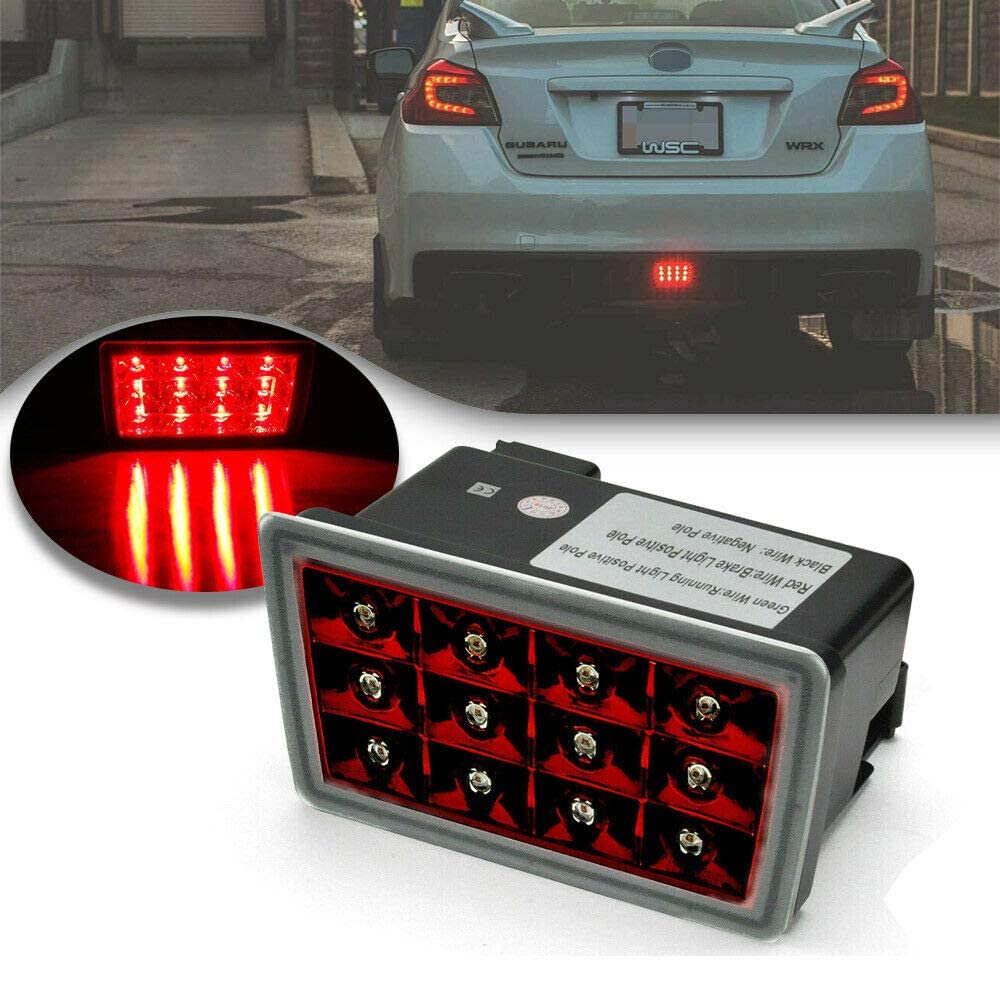Mua NSLUMO F1 Style Led Brake Light Red Lens Rear Fog Lights Brake Stop ...