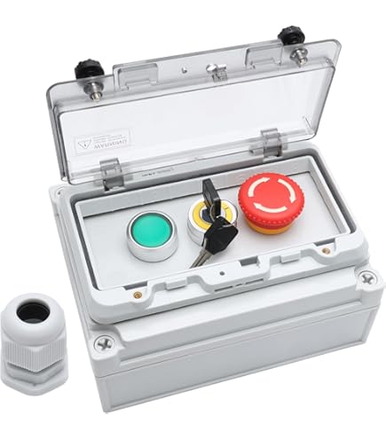 Switch Bot Waterproof Push Button Station - Emergency Stop & Start ...