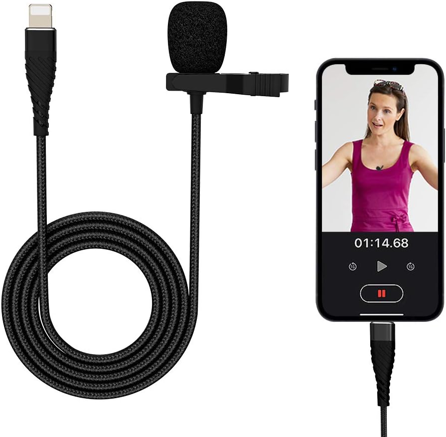 Amazon.com: Mini Professional Lavalier Lapel Microphone Directivity ...