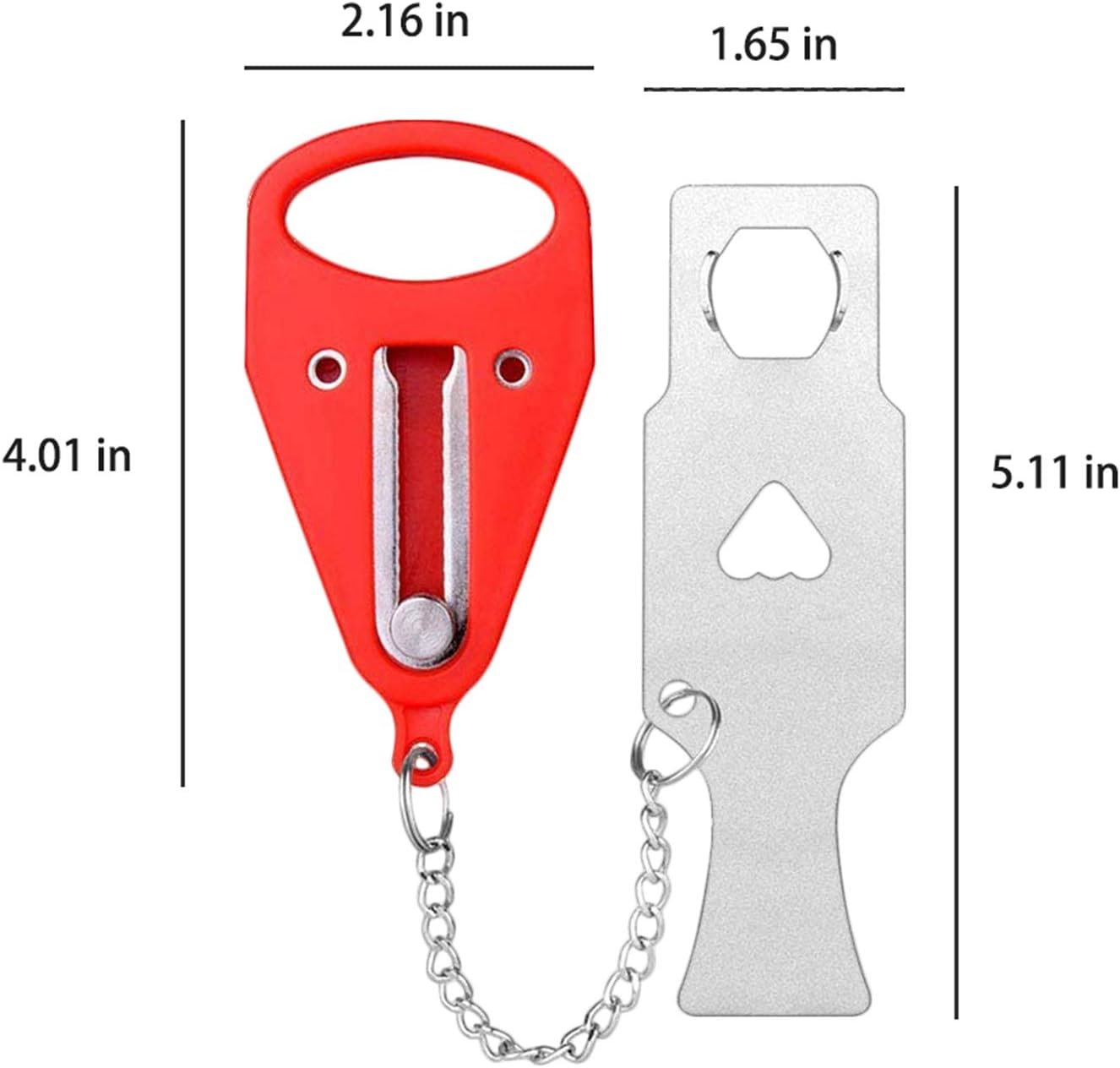 Portable Door Locks, Travel Door Lock, Inside Door Travel Lock Add a ...
