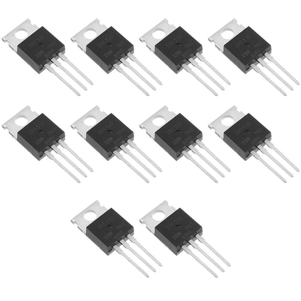 Bridgold 10pcs IRF510PBF IRF510 510 N Channel Power MOSFET Transistor ...