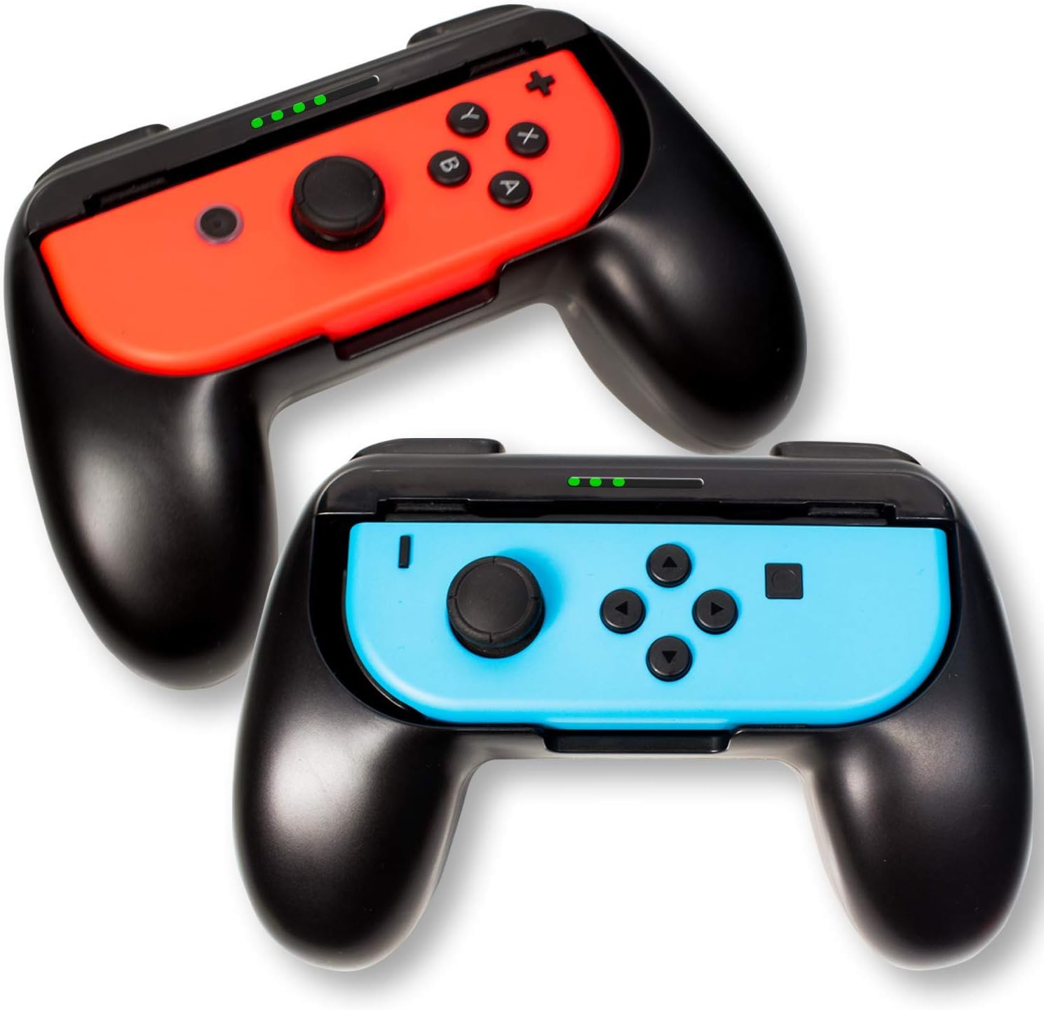 Switch Controller Grips (Party Pack of Four Orzly Grip Attachments ...