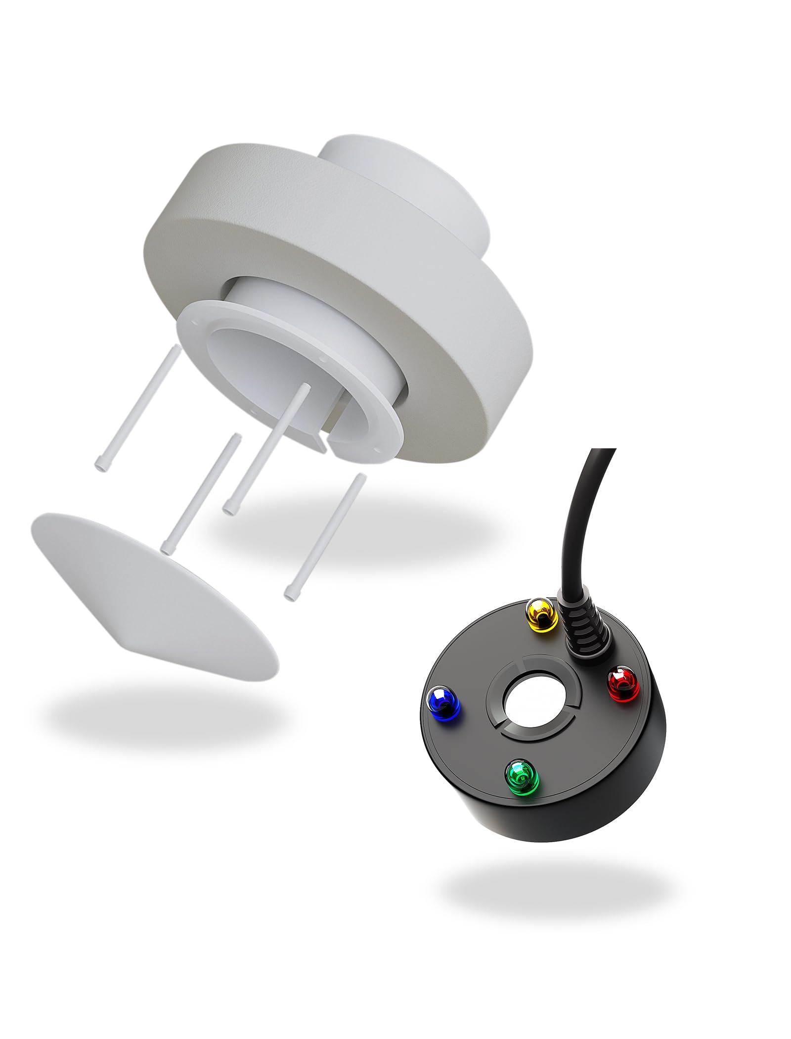 alizzy USB Plug 4 Ultrasonic Mist Maker with Super Upgraded Splash ...