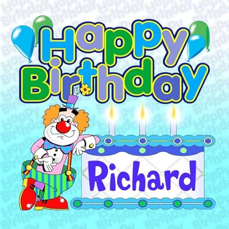 Happy Birthday Richard-Personalised Party CD : Various: Amazon.fr: Musique
