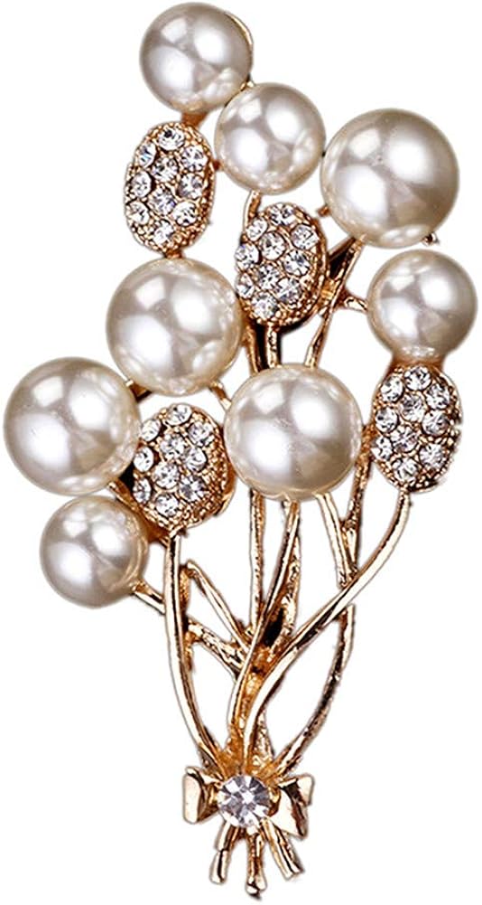 Ruankenshop Broschen Damen Sicherheitsnadeln Vintage Brosche Frauen ...