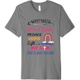 Amazon.com: Kids Waymaker Miracle Worker Rainbow Boho Christian T-Shirt ...