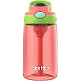 Amazon.com: Contigo Kids Water Bottle with Redesigned AUTOSPOUT Straw ...
