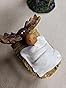Amazon.com: 7 Piece Moose Figurines Christmas Nativity Set: Nativity ...