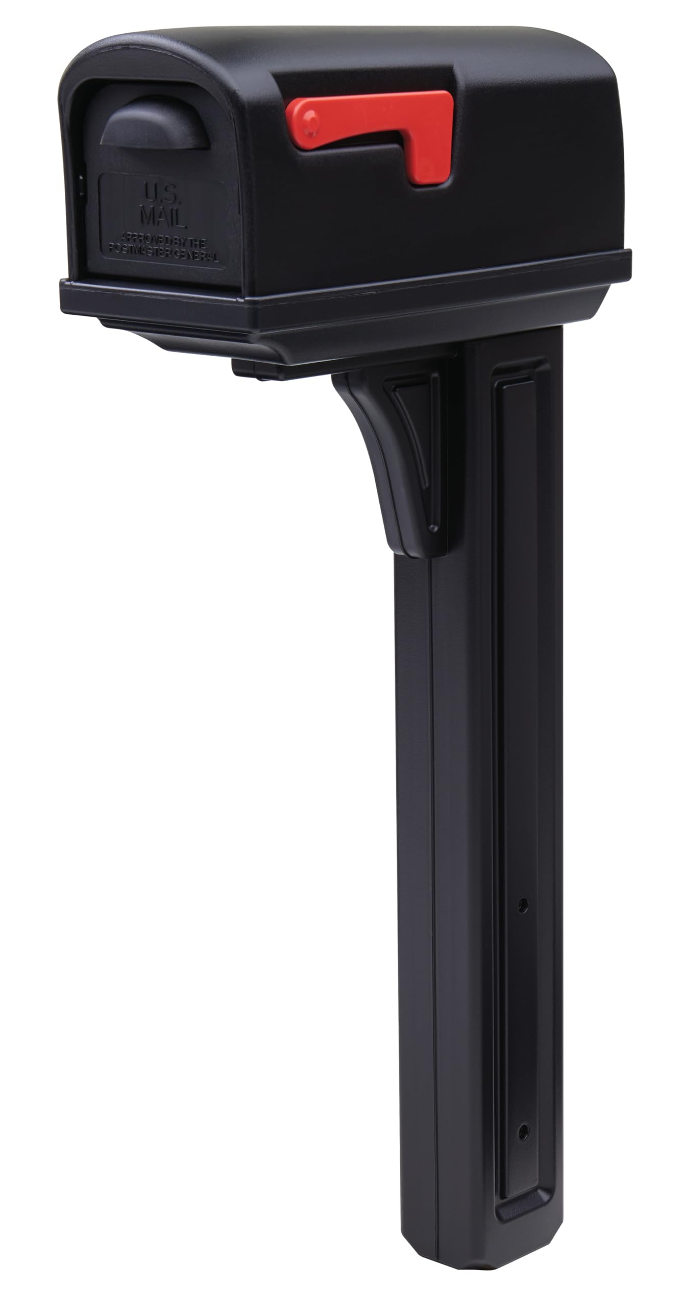 Architectural Mailboxes Classic Plastic, Dual Access, Mailbox and Post ...