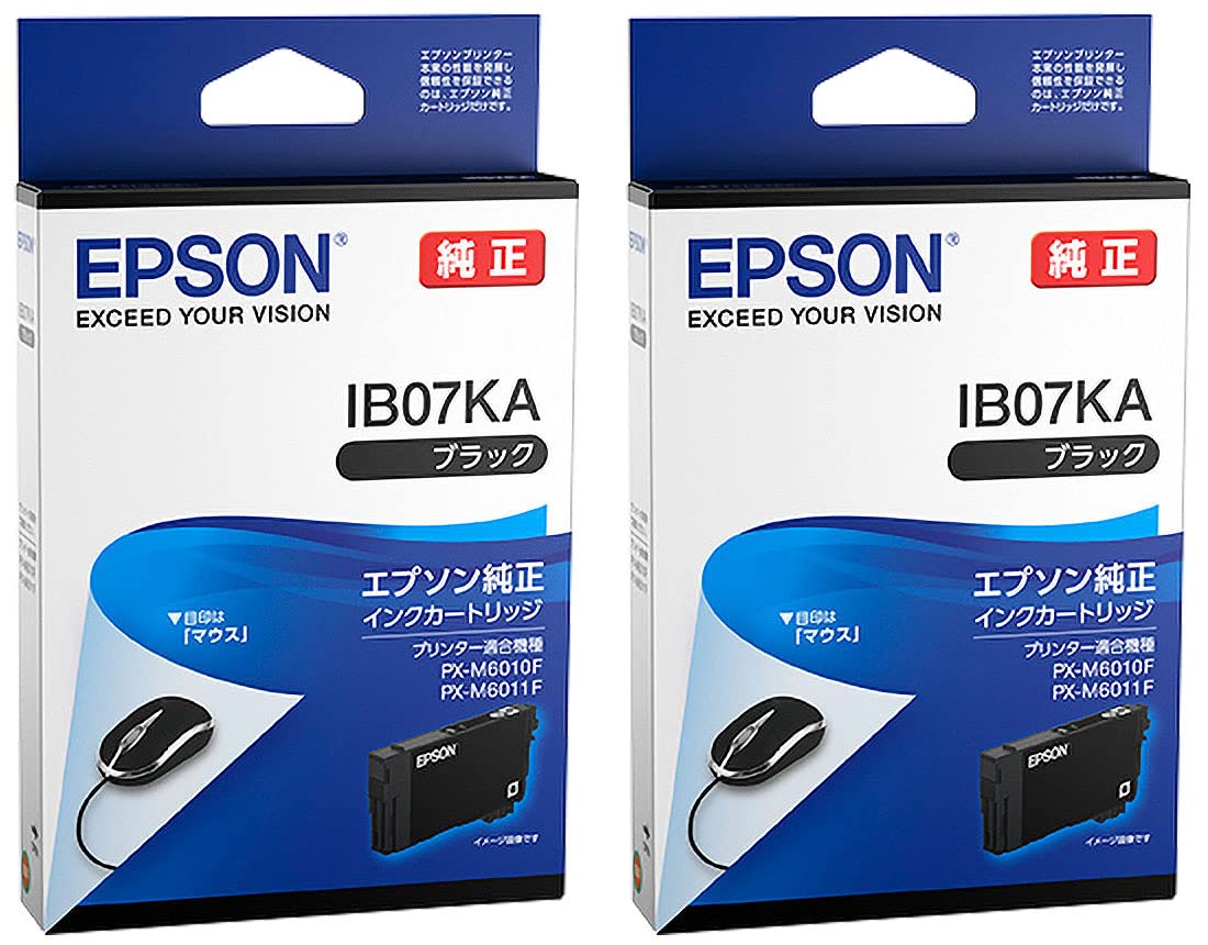 【価格推移】 EPSON IB07KA 純正インク インクカートリッジ ブラック 2本 エプソンの最安値 | プライシー
