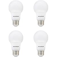 Amazon.com: SYLVANIA A19 LED Light Bulb, 9W, 60W Equivalent, 13 Year, Dimmable, 800 Lumens ...
