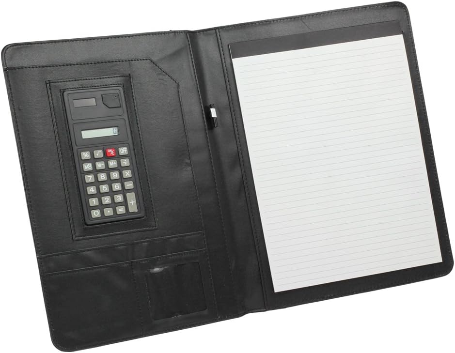 Amazon.com : Professional Job Interview Folder with Solar Calculator ...