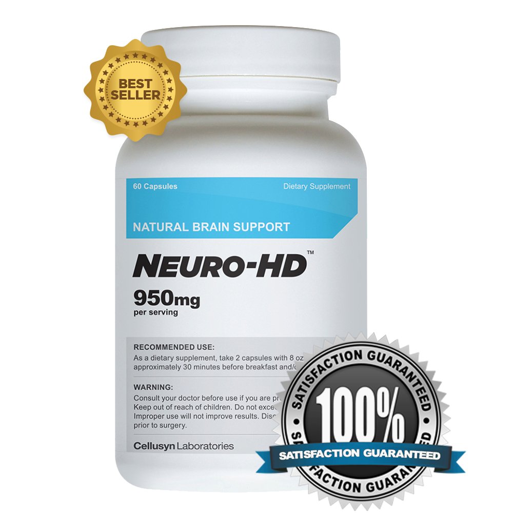 Cellusyn Neuro-HD Brain Supplement For Neural And Cognitive Enhancement ...