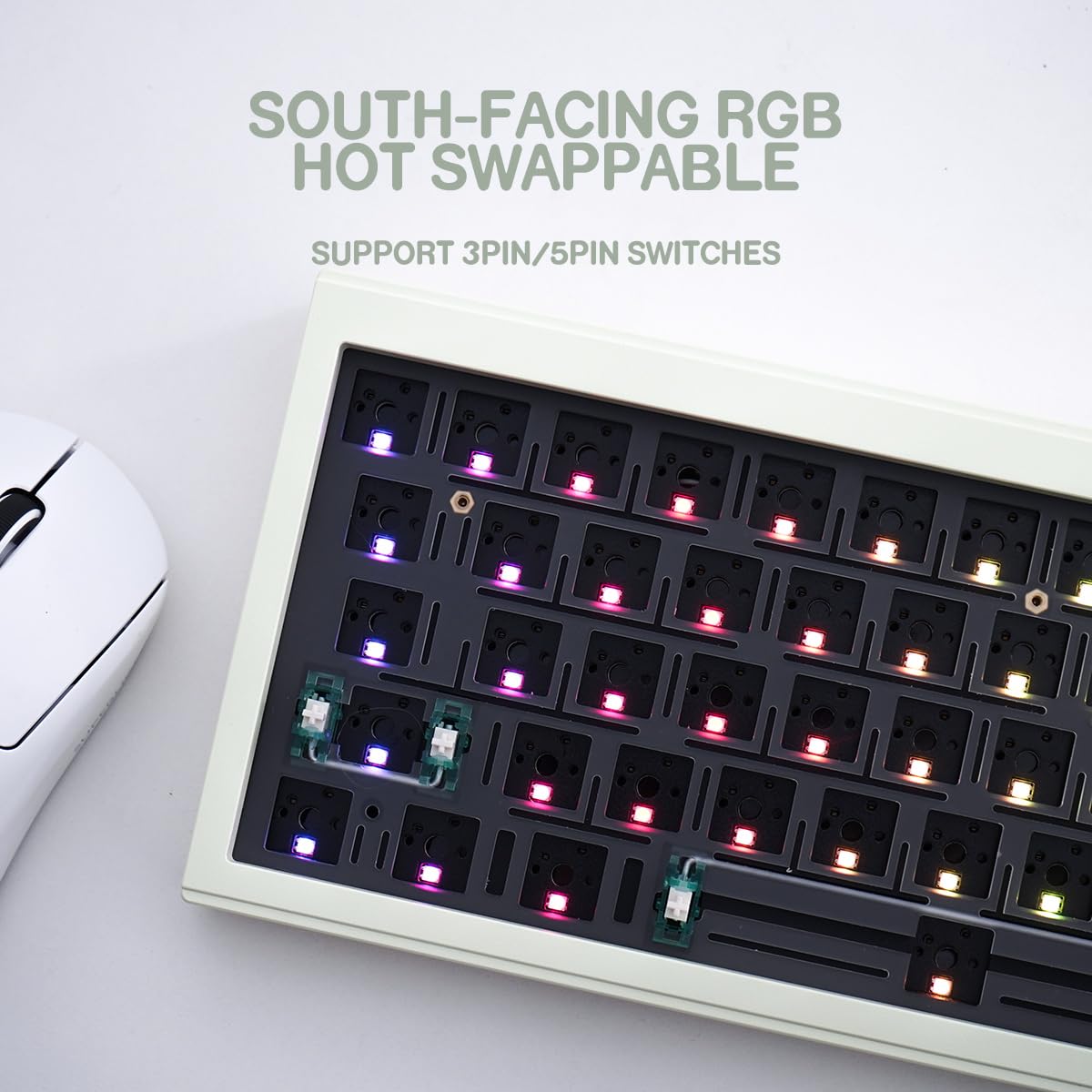Mua SUEHIODHY CIDOO V65 V2 Hot Swappable Mechanical Keyboard Kit, 65% ...