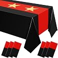 Amazon.com: Oudain Movie Night Tablecloth Plastic Waterproof Rectangle ...