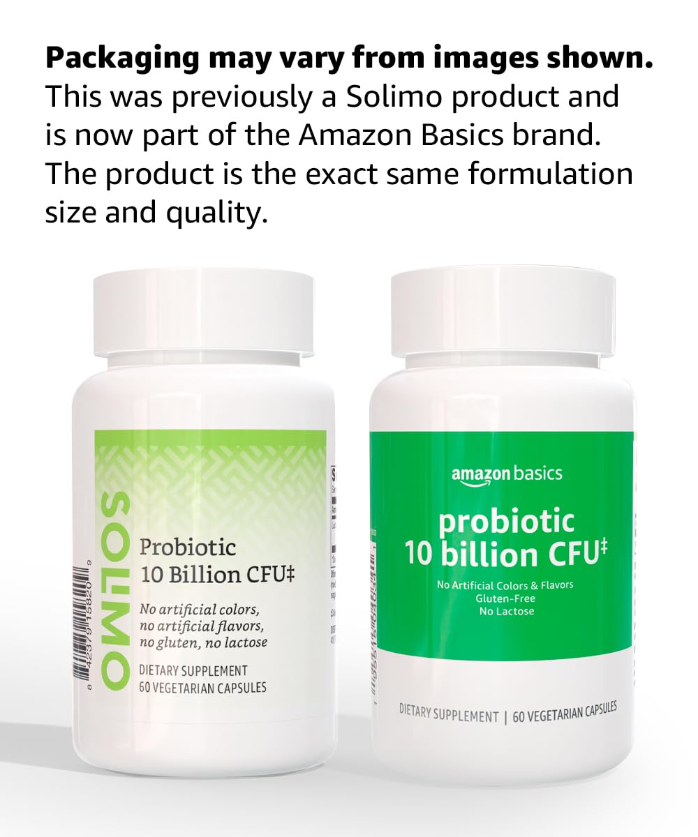 Mua Amazon Basics Daily Probiotic, 10 Billion Active Cultures ...