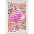 Amazon.com: TILLow Preppy Room Decor Disco Ball Posters Pink Room Decor ...