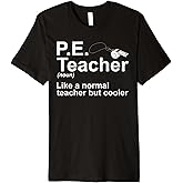 Amazon.com: Cool PE Teacher Art For Men Women Physical Education ...