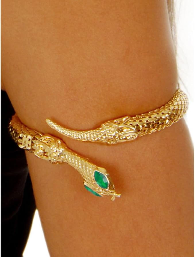Amazon.com: Golden Snake Armband: Clothing