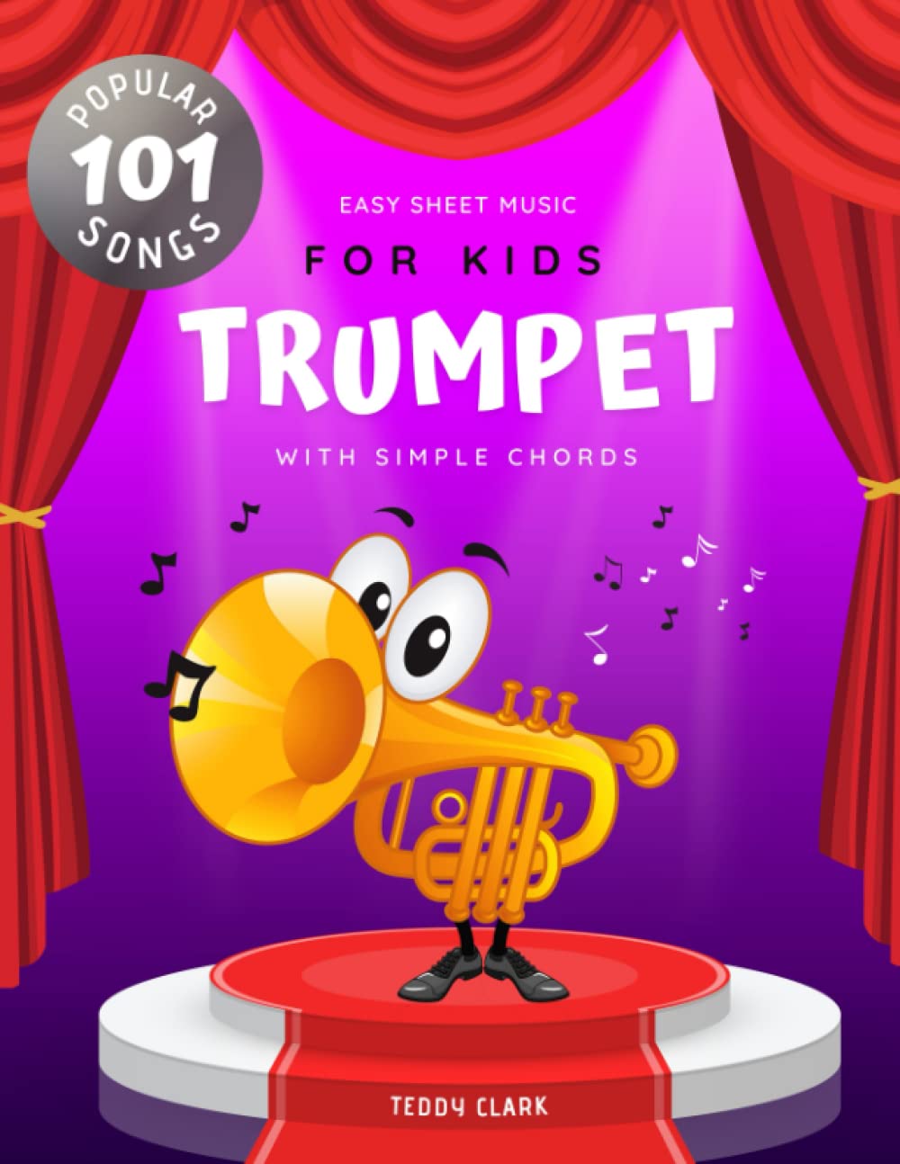 Mua Trumpet Easy Sheet Music for Kids I 101 Popular Songs with Simple ...
