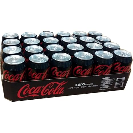 Coke Zero 330ml (Pack of 24): Amazon.co.uk: Grocery