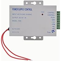 Power Supply Controller AC 110-240V to DC 12V Access Control System ...