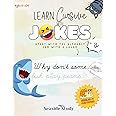 Amazon.com: Learn Cursive With Jokes: A Fun Alphabet and Word Tracing ...