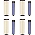 Amazon.com: P822858&P821575 air filter set compatible with Donaldson ...