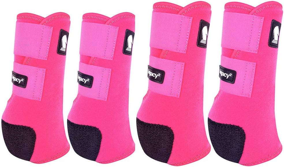 Sls Fluffy Front Tendon Boots Bsugars Legacy Stables