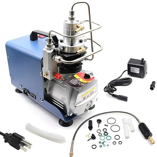 High Pressure Air Compressor Pump - 4500 PSI / 30 MPa / 300 BAR ...