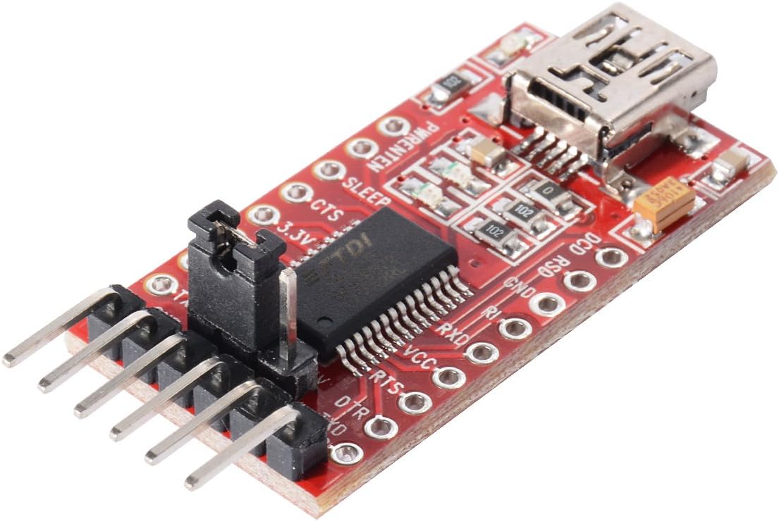 FT232RL FTDI USB to TTL Serial Converter Adapter Module for Arduino ...
