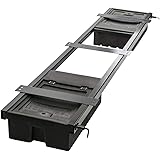 Lippert 236558 RV Double Box Under Chassis Storage Unit Black, Truck ...